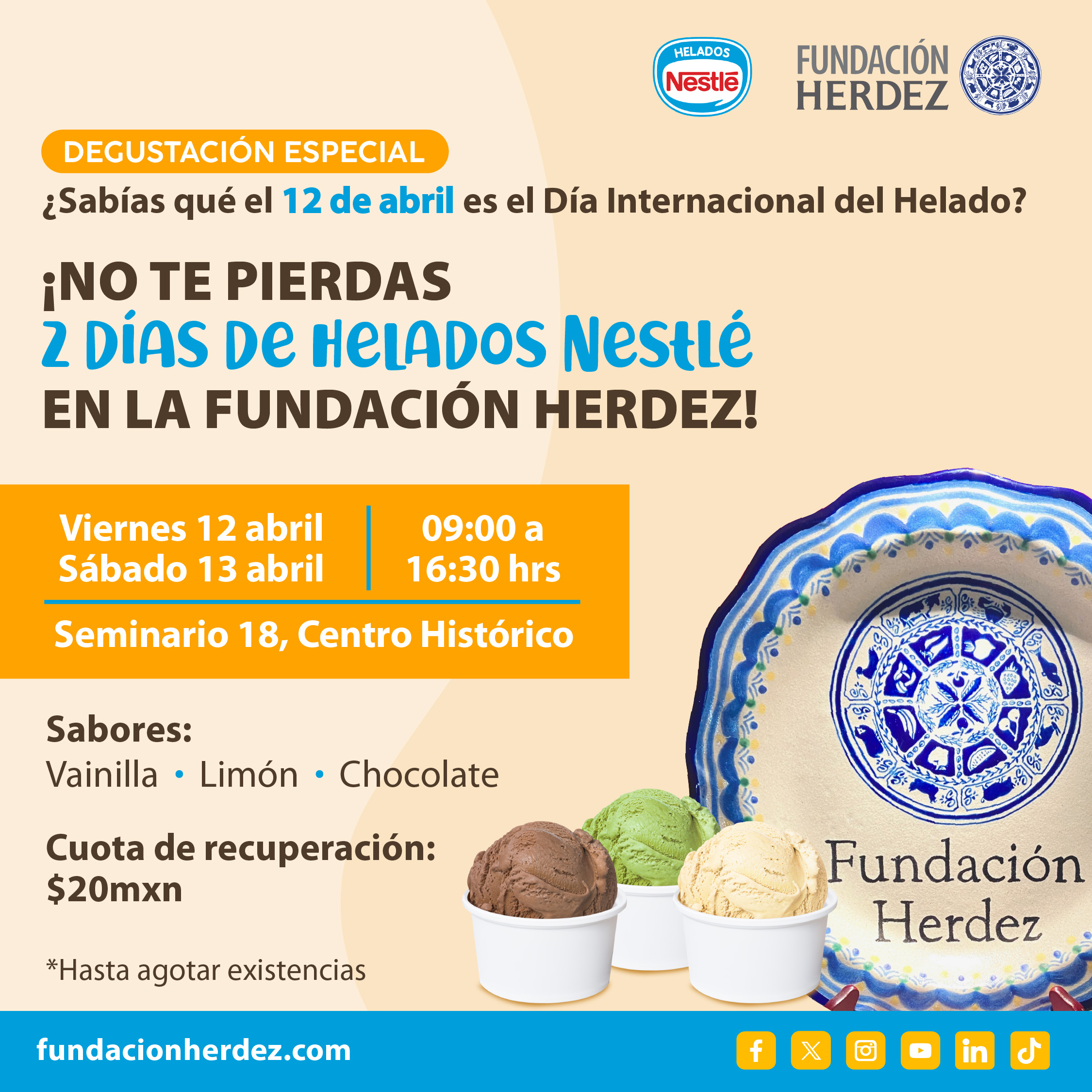 Día del helado 2024 – Fundación Herdez